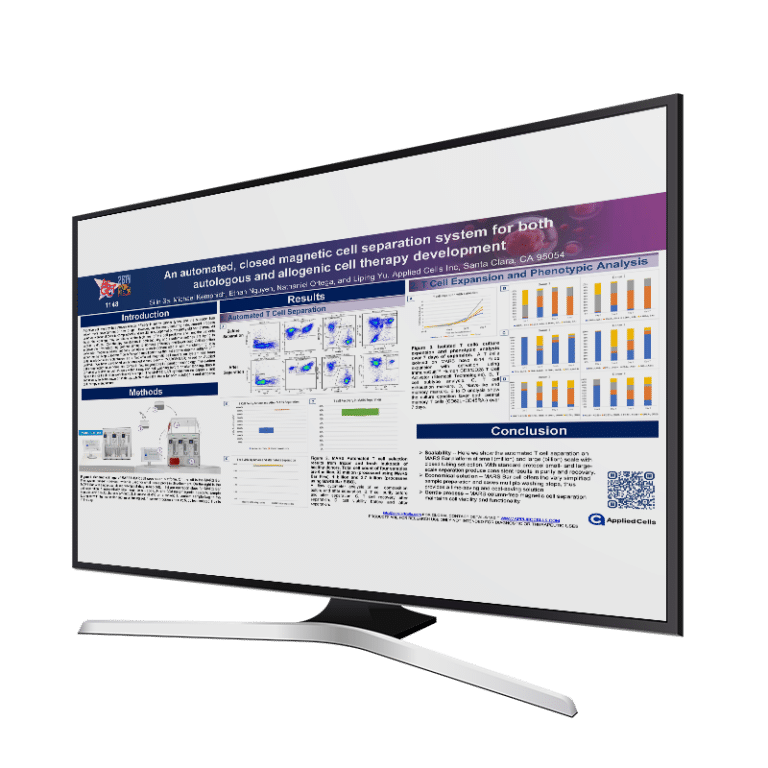 New Platform for Cell Therapy Development – Applied Cells